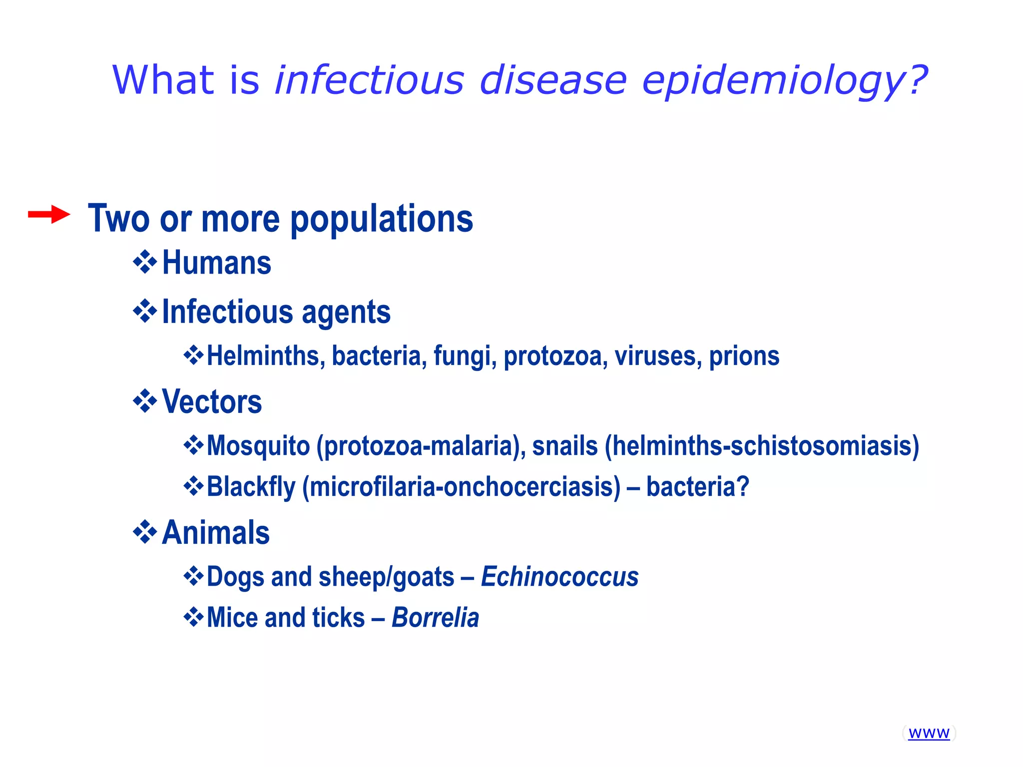 Infectious Disease Epidemiology | PPTX