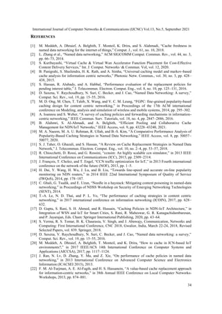 A New Efficient Cache Replacement Strategy for Named Data Networking | PDF | Computer Networking ...