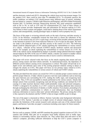 Examining Modern Data Security and Privacy Protocols in Autonomous ...