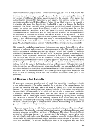 BLOCKCHAIN TECHNOLOGY IN AGRICULTURE: A CASE STUDY OF BLOCKCHAIN START ...