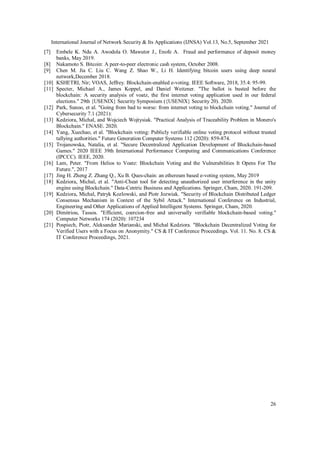 SECURE BLOCKCHAIN DECENTRALIZED VOTING FOR VERIFIED USERS | PDF