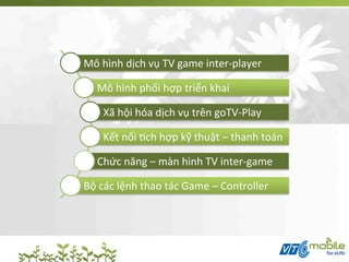 VTC Mobile TV Game interactive Controller_Duc.Vo