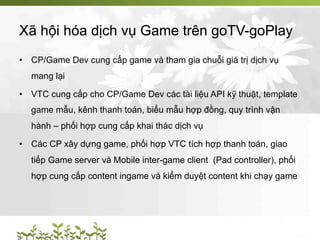 VTC Mobile TV Game interactive Controller_Duc.Vo