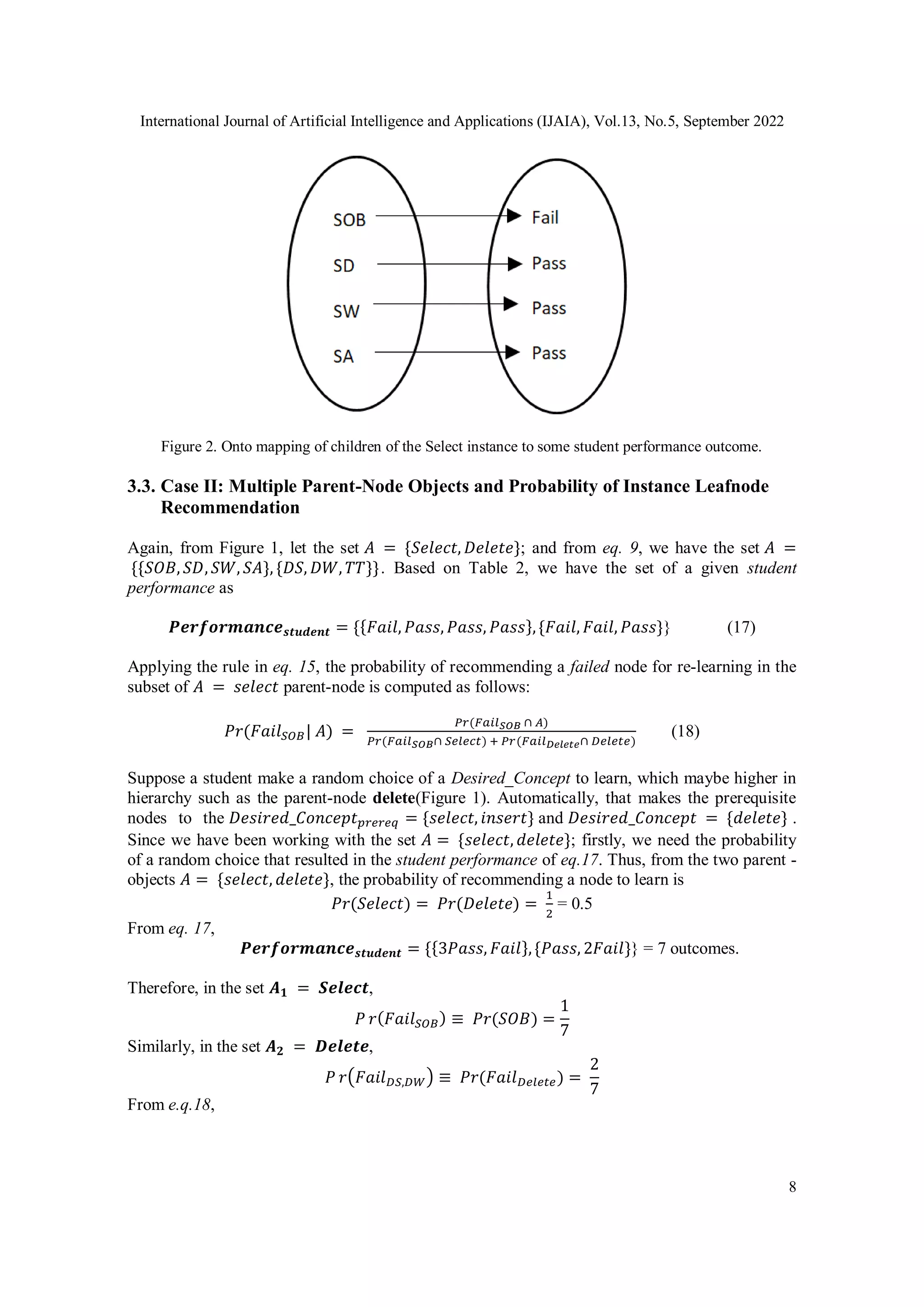 DIFFERENCE OF PROBABILITY AND INFORMATION ENTROPY FOR SKILLS CLASSIFICATION AND PREDICTION IN ...