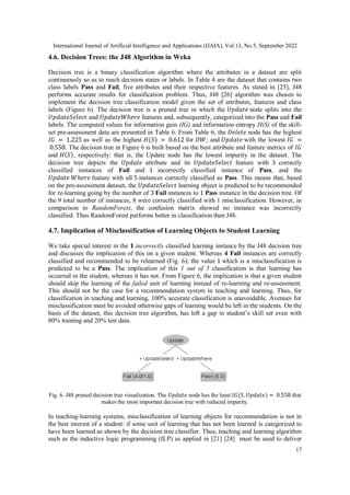 DIFFERENCE OF PROBABILITY AND INFORMATION ENTROPY FOR SKILLS CLASSIFICATION AND PREDICTION IN ...