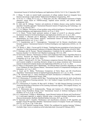 DIFFERENCE OF PROBABILITY AND INFORMATION ENTROPY FOR SKILLS CLASSIFICATION AND PREDICTION IN ...