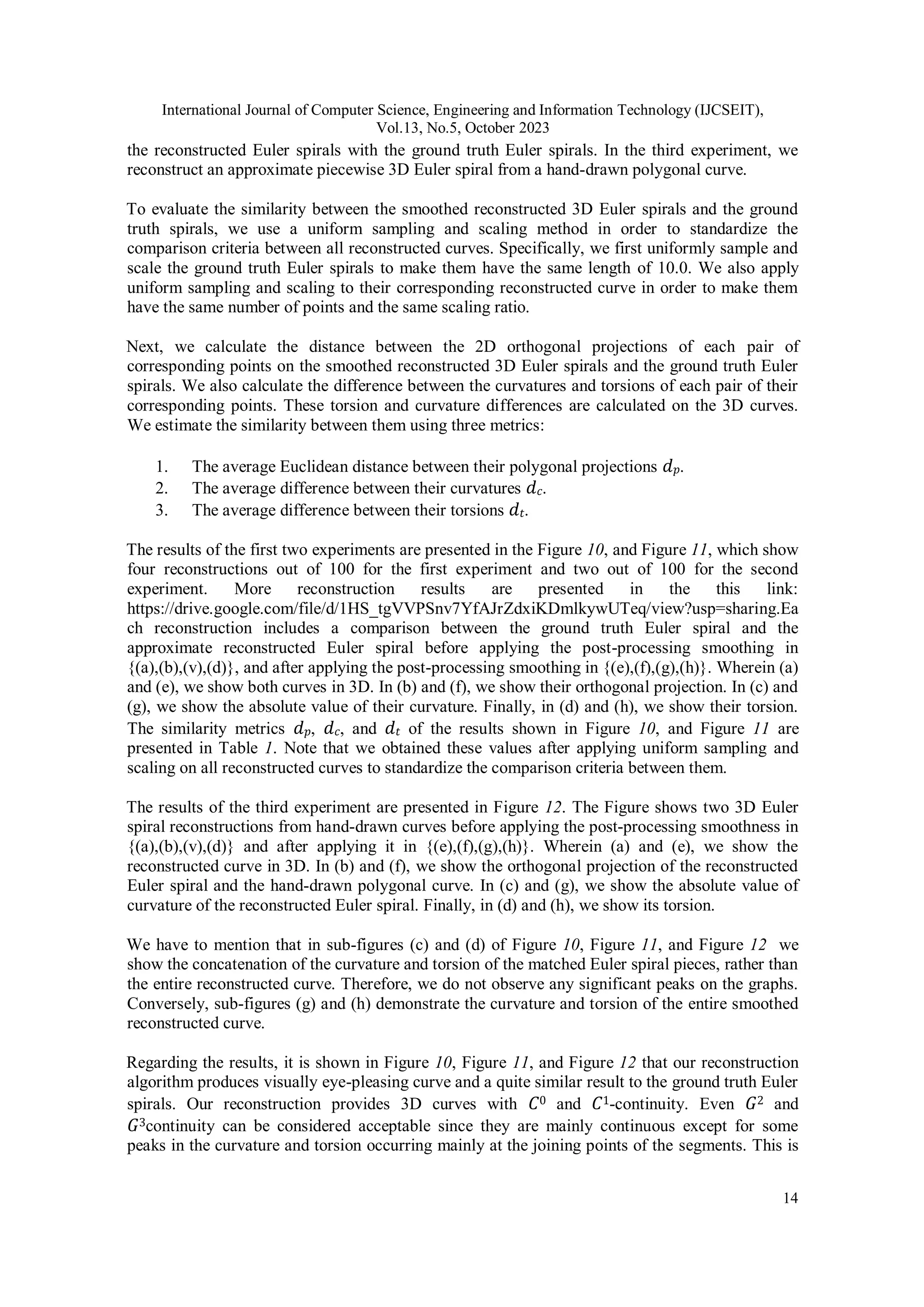PIECEWISE RECONSTRUCTION OF 3D EULER SPIRALS FROM PLANAR POLYGONAL ...