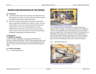 Design-and-Behavior-of-Jib-Cranes | PDF