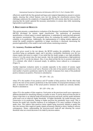 Uncertainty-Aware Seismic Signal Discrimination using Bayesian Convolutional Neural Networks | PDF
