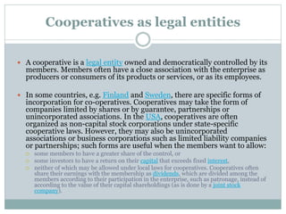 Cooperatives | PPTX
