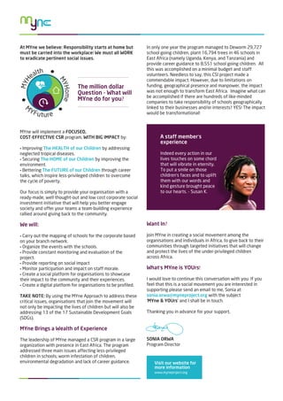 MYnc Corporate- Final | PDF