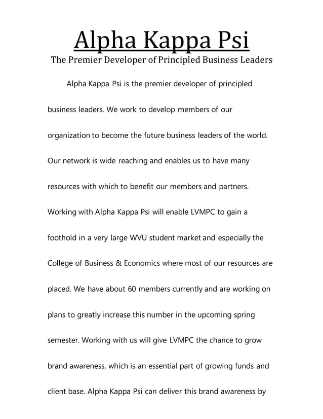 Marketing Case Competition | PDF