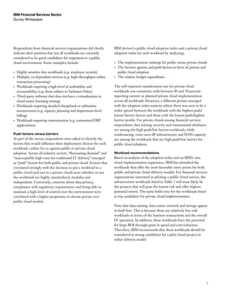 Dispelling the Vapour around Cloud for Financial services | PDF