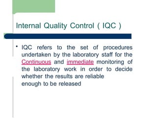 quality in blood banks internal and external quality control .pptx