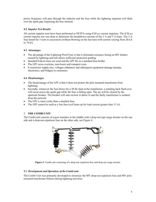 CN 203 - Lightning and Power Frequency Performance of MV Pole Mounted ...