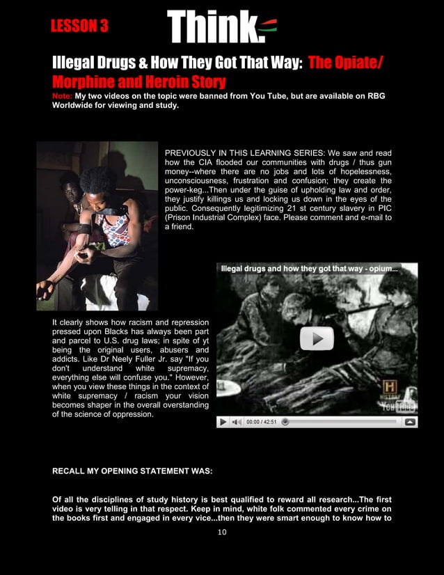 RBG Comprehensive Drug Abuse Prevention Education Interactive Booklet | PDF