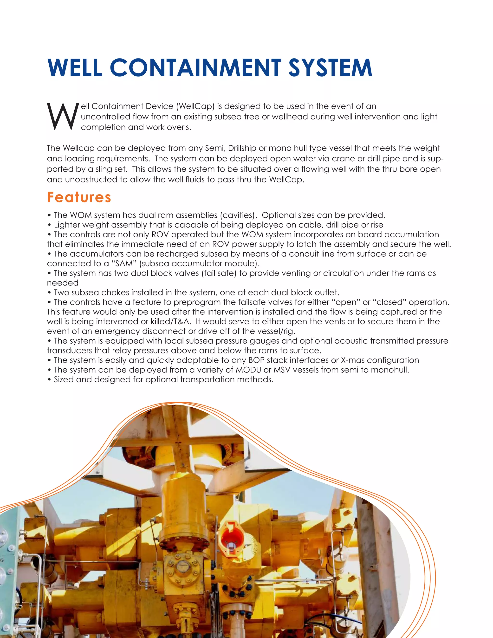 13 5/8-10K Wellhead / XT (H4 Connector) - WOM Group | PDF