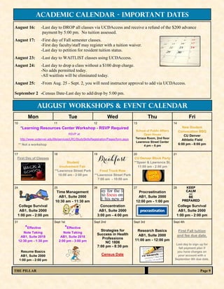 Aug 2015 Newsletter | PDF