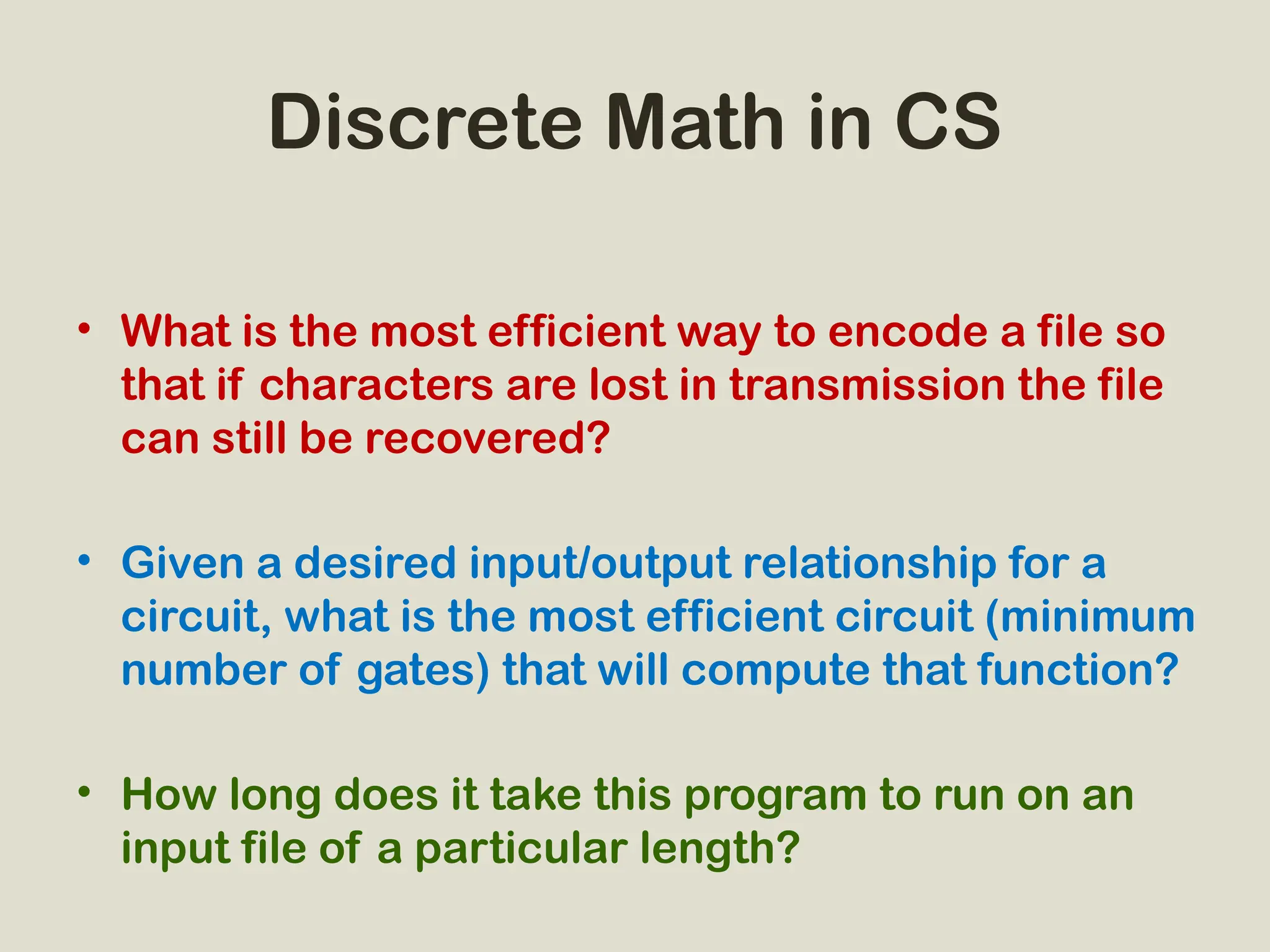 Discrete mATHEMATICS AND cOMPUTER SCIENCE | PPT
