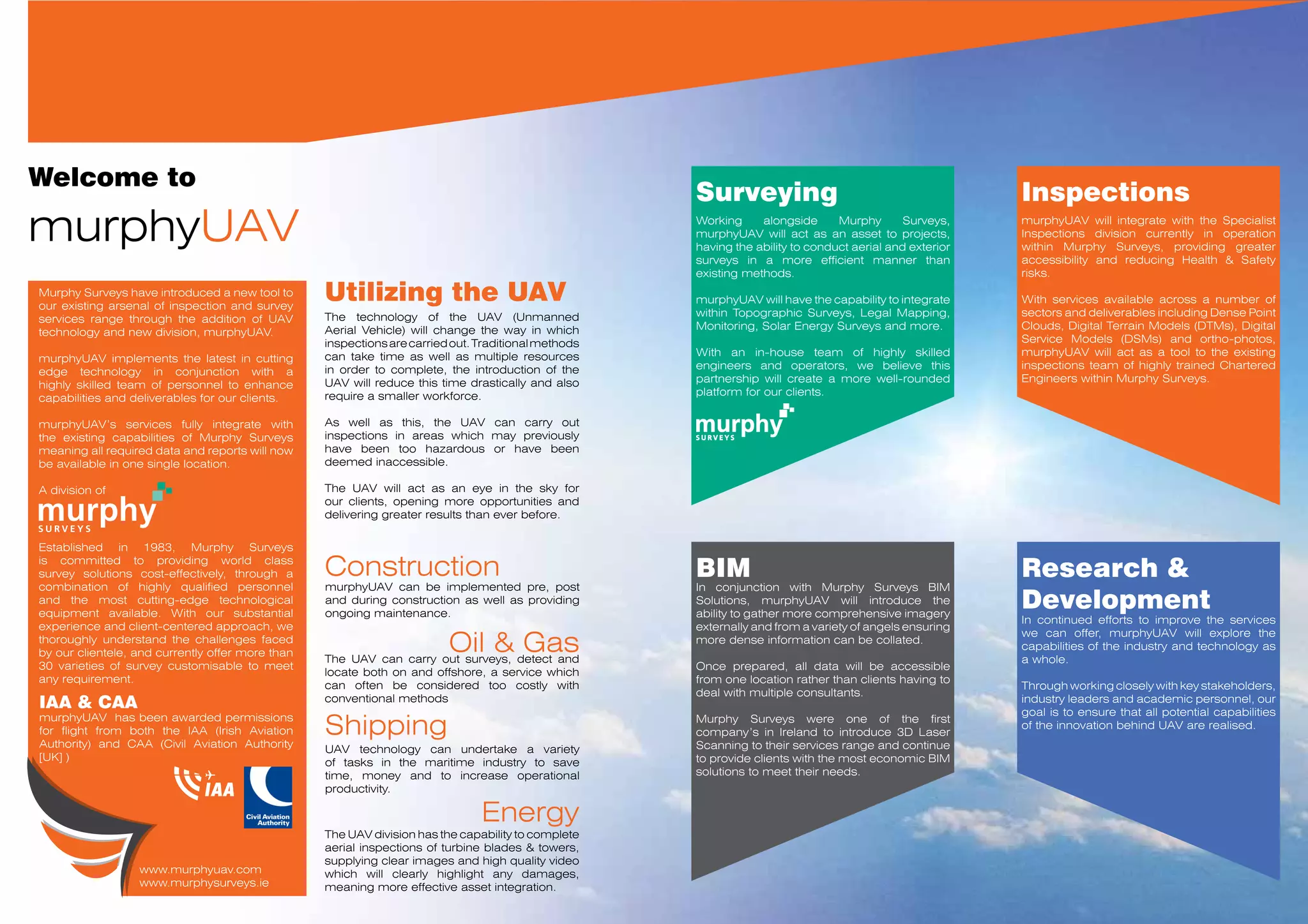 MurphyUAV - Company Brochure _ Digital | PDF