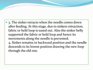 Needle Loop & Sinker Loop | PPTX