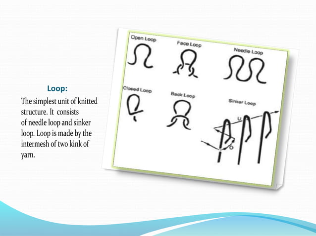 Needle Loop & Sinker Loop | PPTX | Needlework | Arts and Crafts