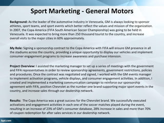 GM Marketing Campaigns | PDF