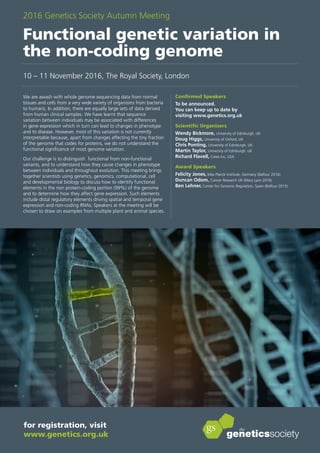 Genetics society | PDF