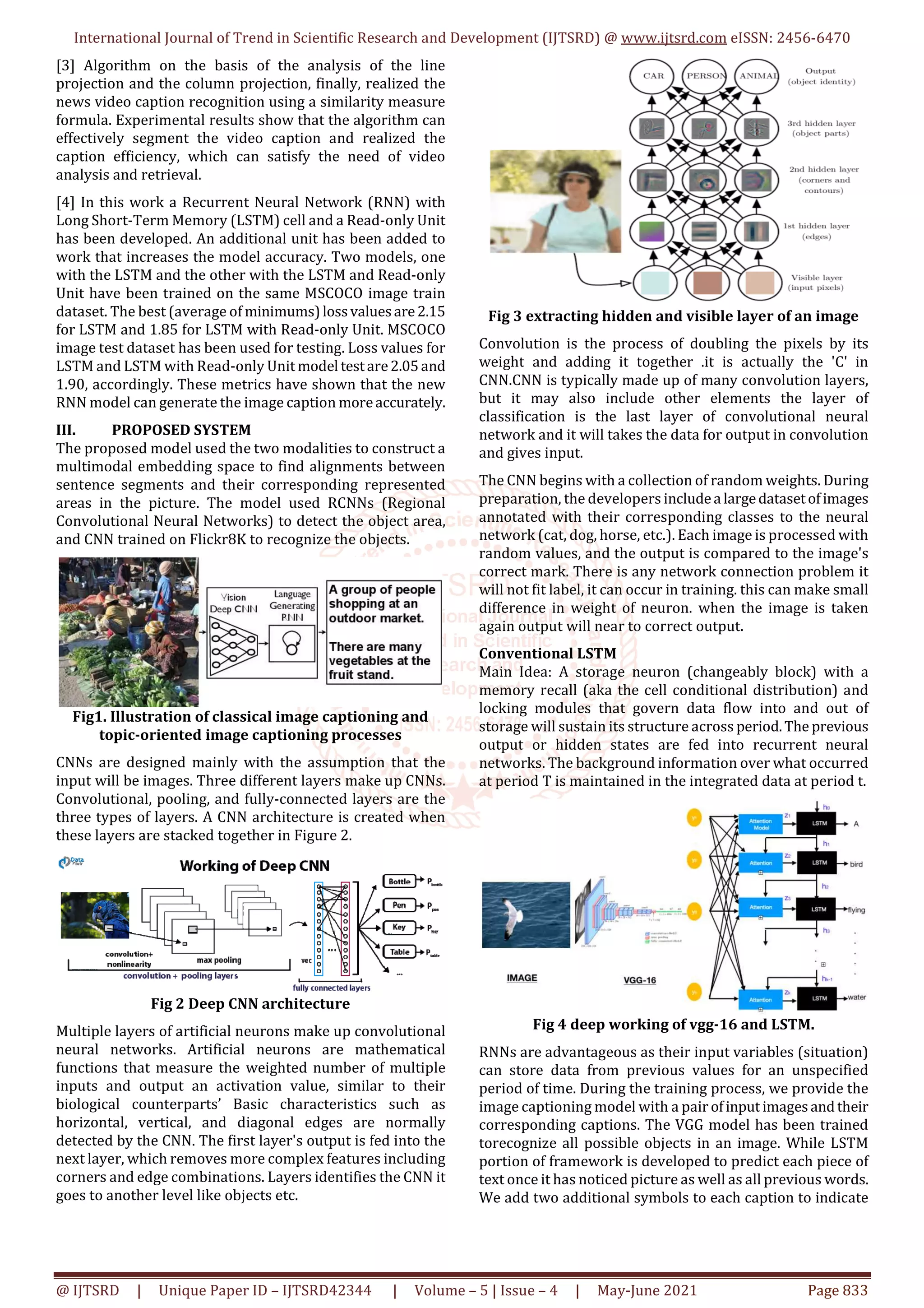 Image Captioning Generator using Deep Machine Learning | PDF Image Captioning Generator using Deep Machine Learning | PDF