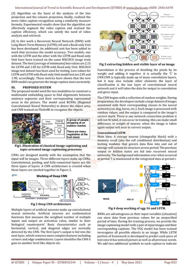 Image Captioning Generator using Deep Machine Learning | PDF