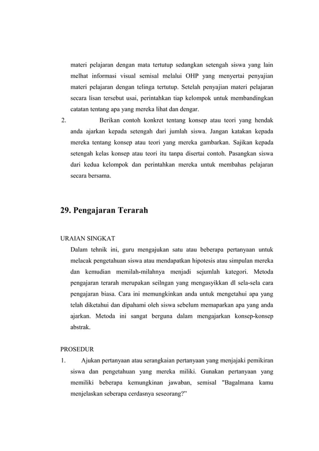 135 plus metode active learning | PDF