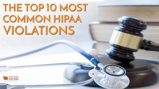 The Top 10 Most Common HIPAA Violations | PPT