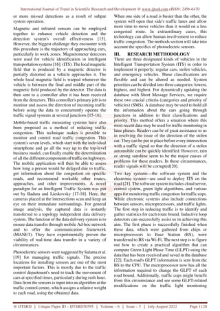 Review Smart Traffic Management System | PDF