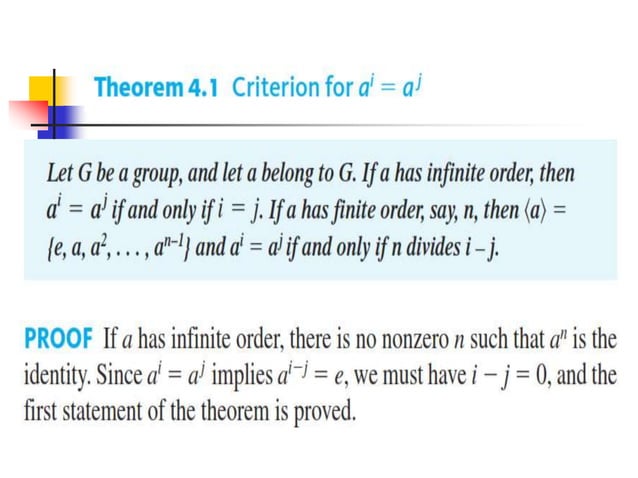 Cyclic Groups and Subgroups in abstract algebra.ppt