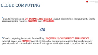 Cloud Computing: A new Trend | PPT