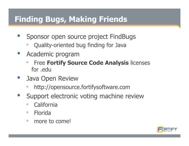 Secure Programming With Static Analysis | PPT