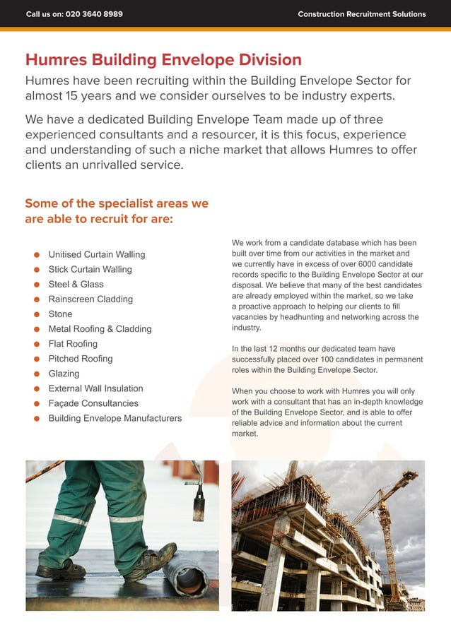 Humres Building Envelope Brochure | PDF