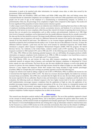 The Role of Government Treasurer in State Universities in Tax ...