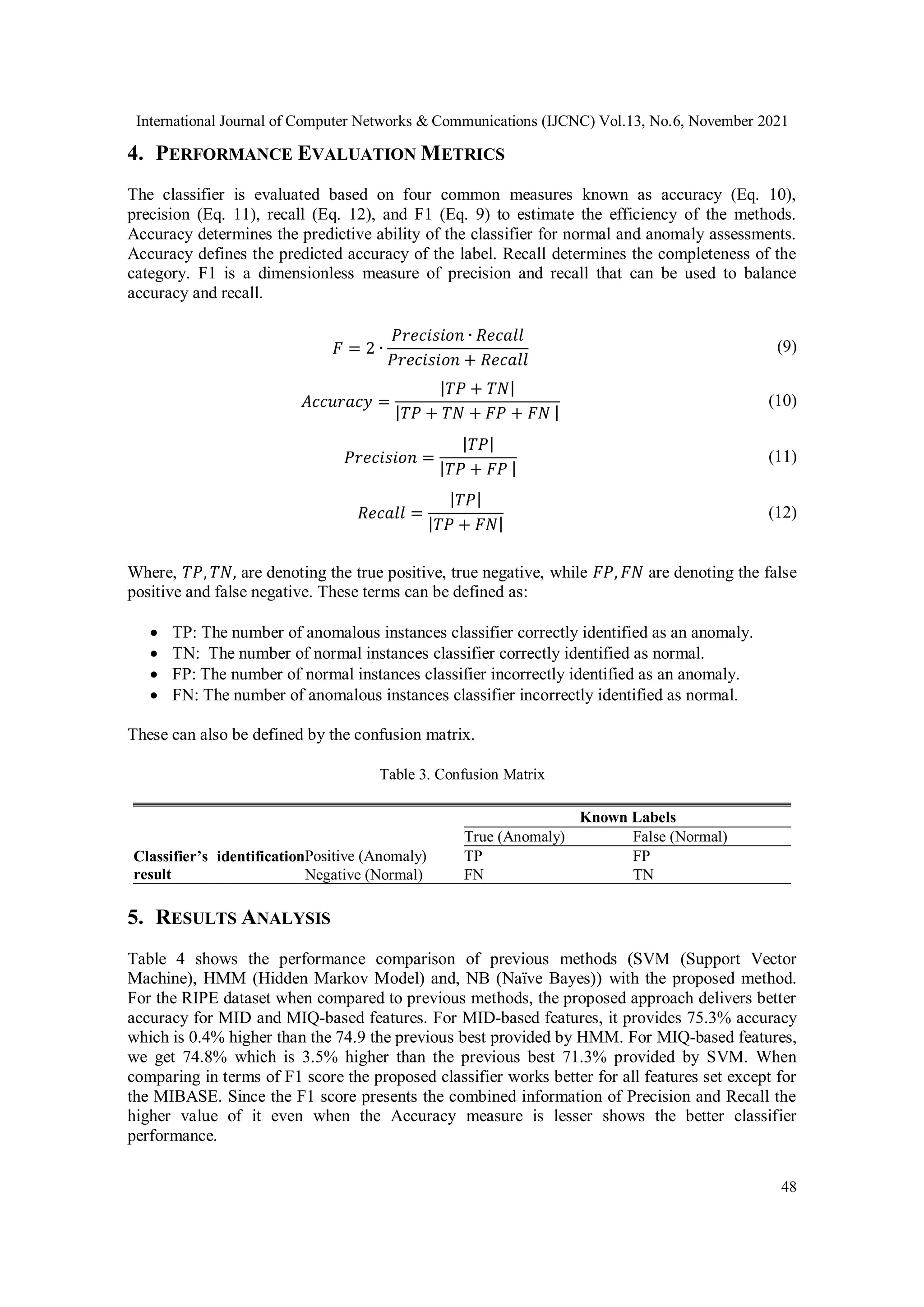 Securing BGP by Handling Dynamic Network Behavior and Unbalanced Datasets | PDF