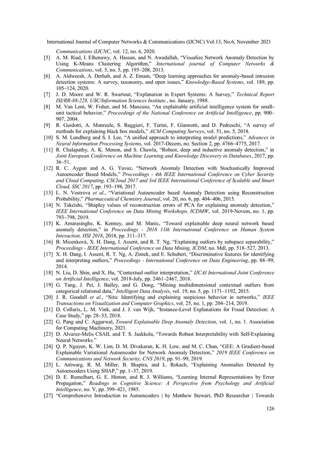 Utilizing XAI Technique to Improve Autoencoder based Model for Computer Network Anomaly ...