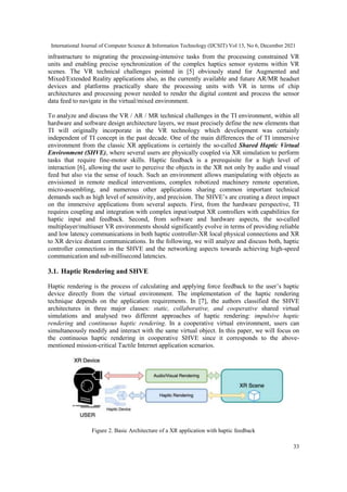 Immersive Technologies in 5G-Enabled Applications: Some Technical Challenges of the Novel Usage ...