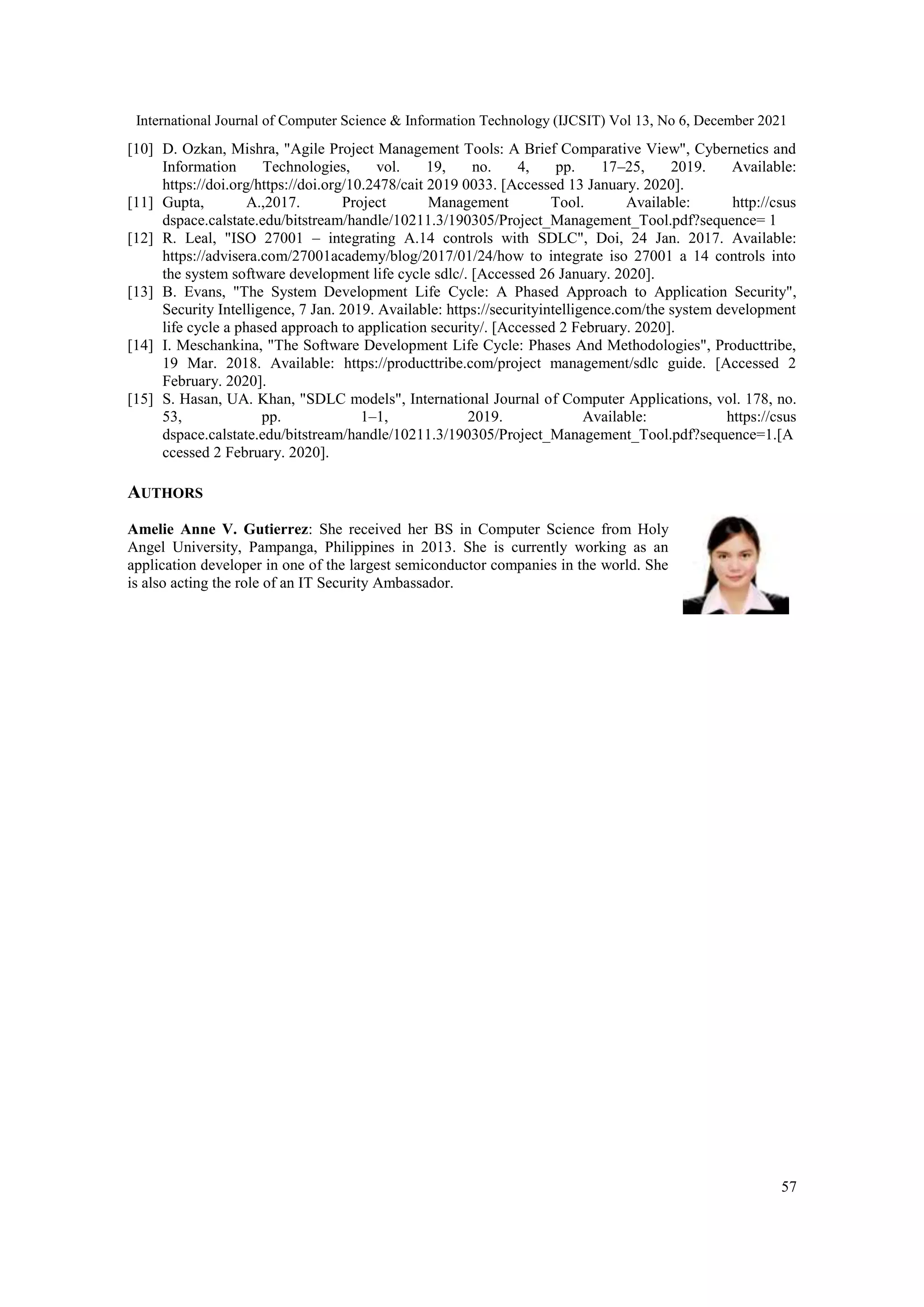 SECURETI: ADVANCED SDLC AND PROJECT MANAGEMENT TOOL FOR TI(PHILIPPINES) | PDF