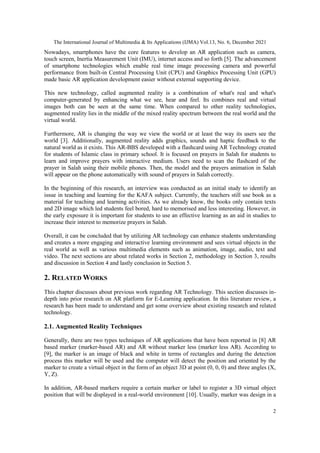 Mobile Augmented Reality Application for Primary School Education | PDF