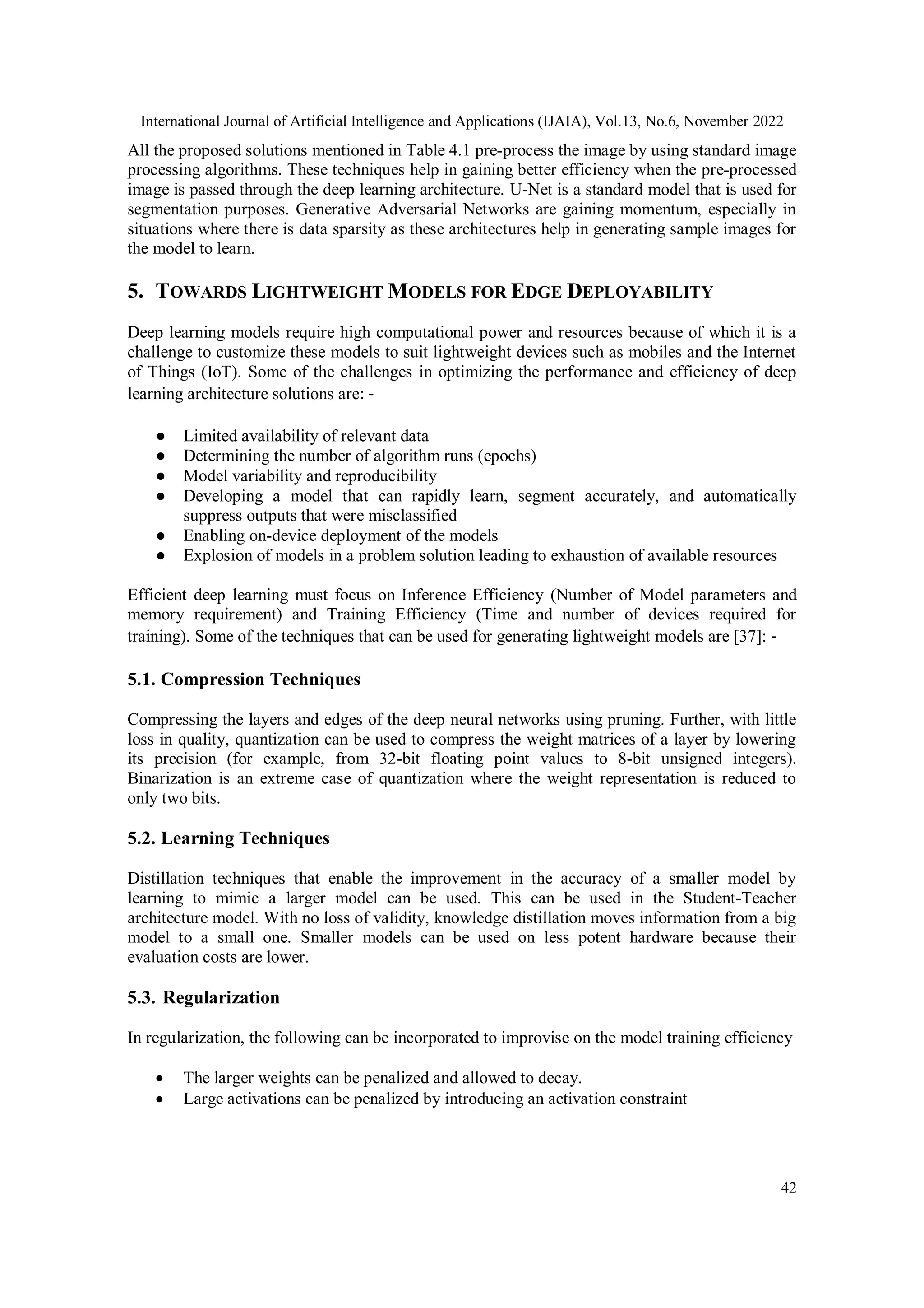 A SYSTEMATIC STUDY OF DEEP LEARNING ARCHITECTURES FOR ANALYSIS OF ...