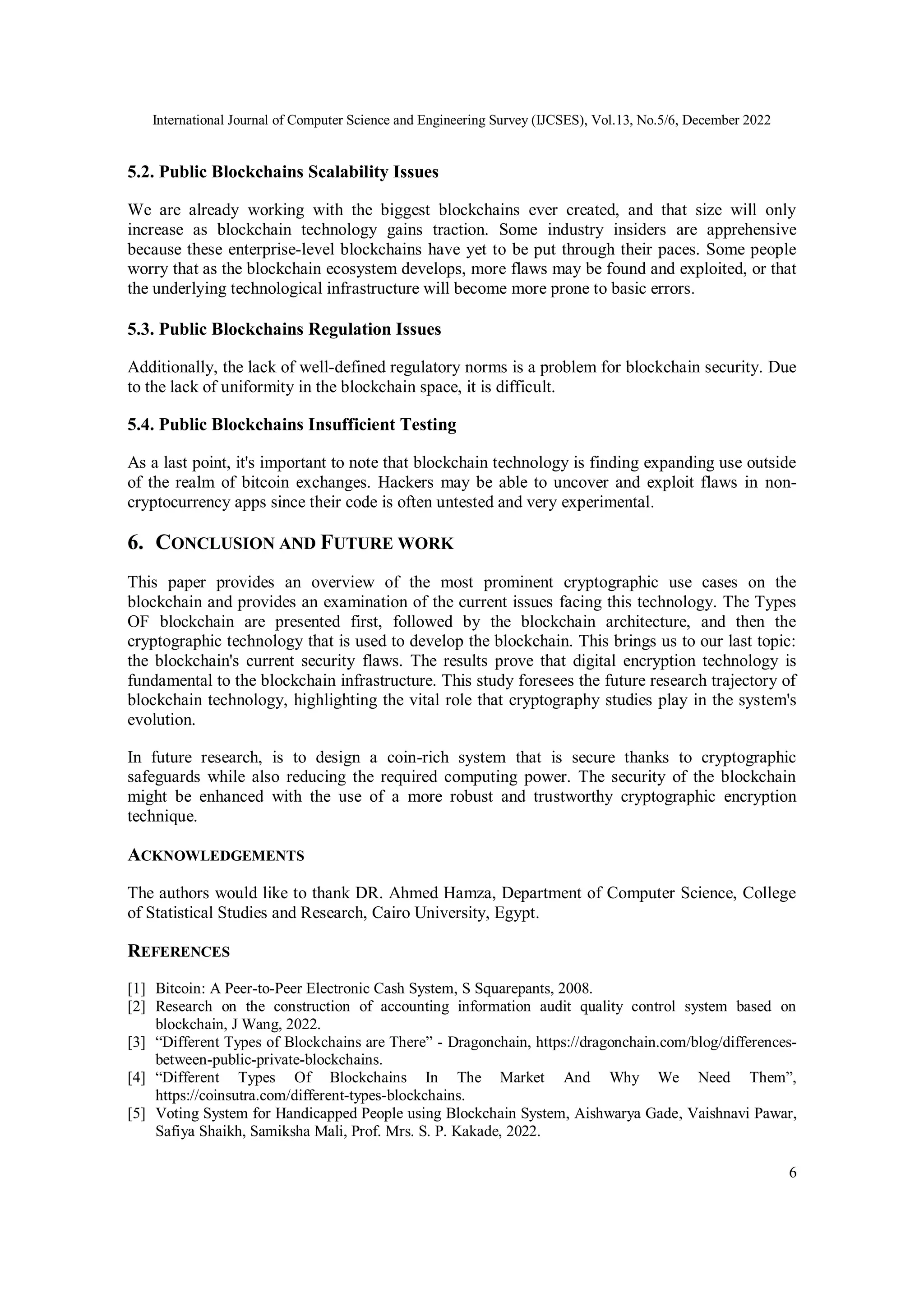 BLOCKCHAIN CRYPTOGRAPHY AND SECURITY ISSUES | PDF | Programming Languages | Computing