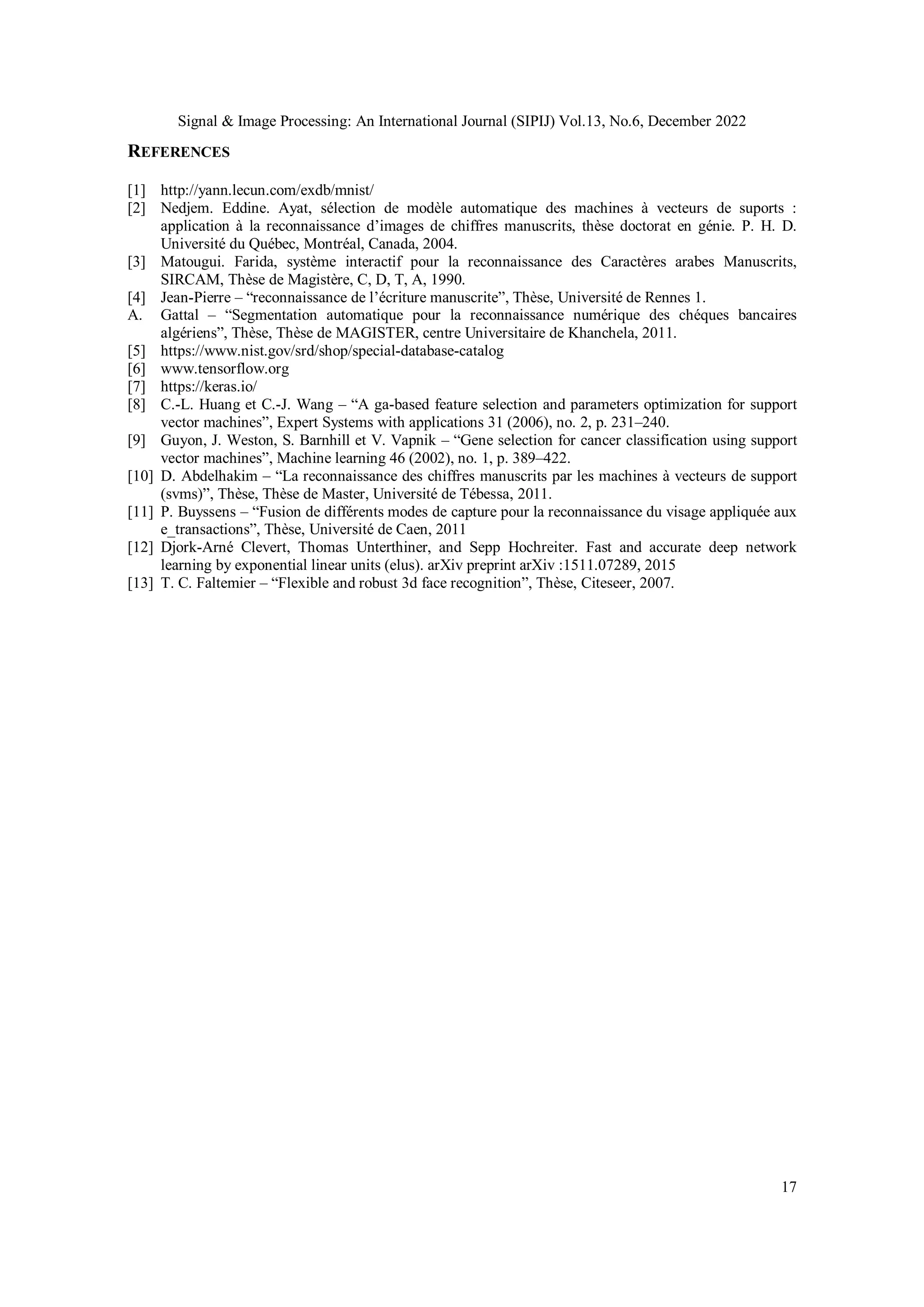 Handwritten Digit Recognition System based on CNN and SVM | PDF