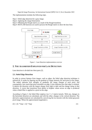 Comparison of GPU and FPGA Hardware Acceleration of Lane Detection Algorithm | PDF