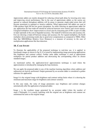 APPROXIMATE ARITHMETIC CIRCUIT DESIGN FOR ERROR RESILIENT APPLICATIONS | PDF