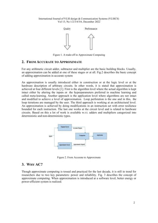 APPROXIMATE ARITHMETIC CIRCUIT DESIGN FOR ERROR RESILIENT APPLICATIONS | PDF