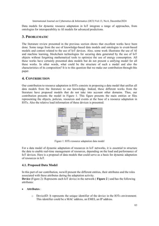 Proposal of a Data Model for a Dynamic Adaptation of Resources in IOTs (ADR-IOT) | PDF